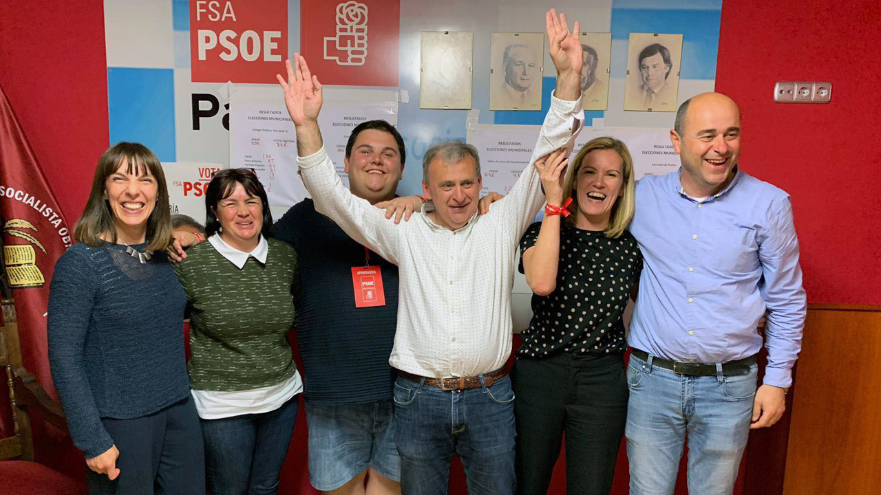 Foro apoya la continuidad del alcalde socialista de Parres