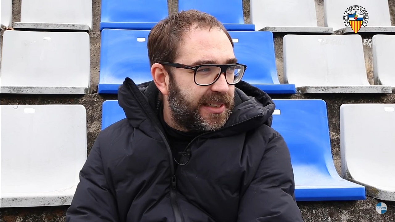 Axel Torres: «El Sabadell es lo que más me conecta con el fútbol»