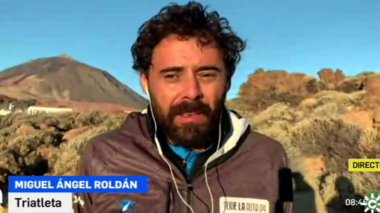 El extriatleta andaluz Miguel Ángel Roldán, a por el Urriellu