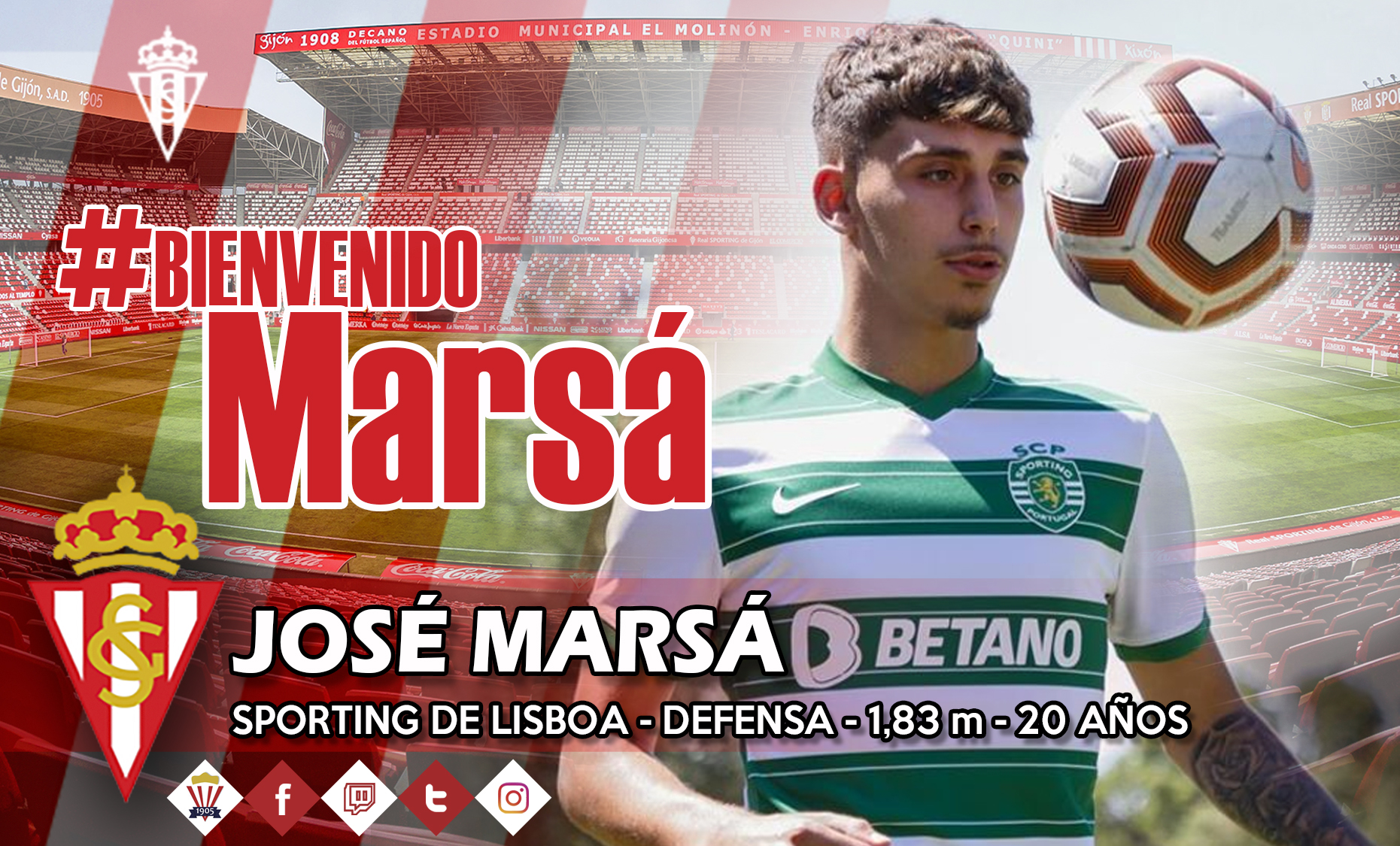 Oficial: El Sporting cierra el fichaje de Marsá