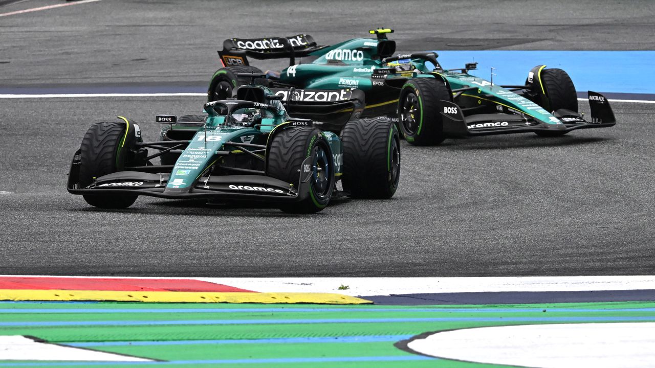 Fernando Alonso, quinto en la carrera al sprint del GP de Austria