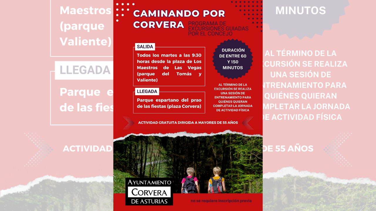 Comienza una nueva edición de «Caminando por Corvera»